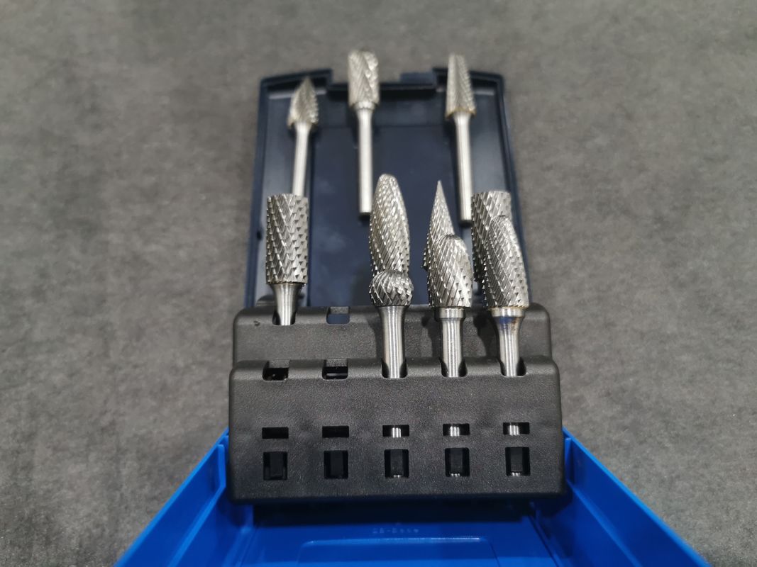 TOOLG TENGSTEN کاربید سفارشی DEBURRING TOOLG / ROTARY BURR COLOR SLIVER